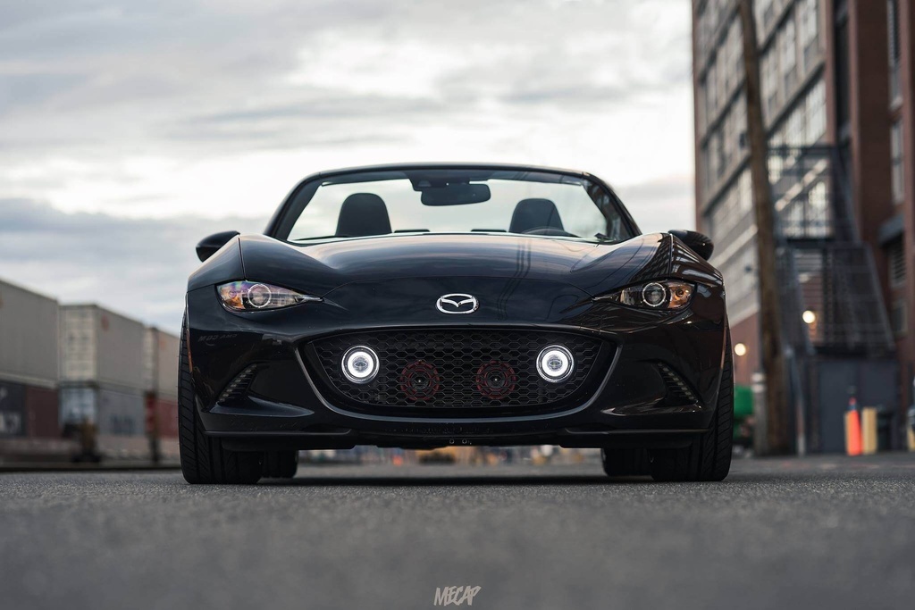 Spyder Grille (With Lights) For Miata ND | CarbonMiata